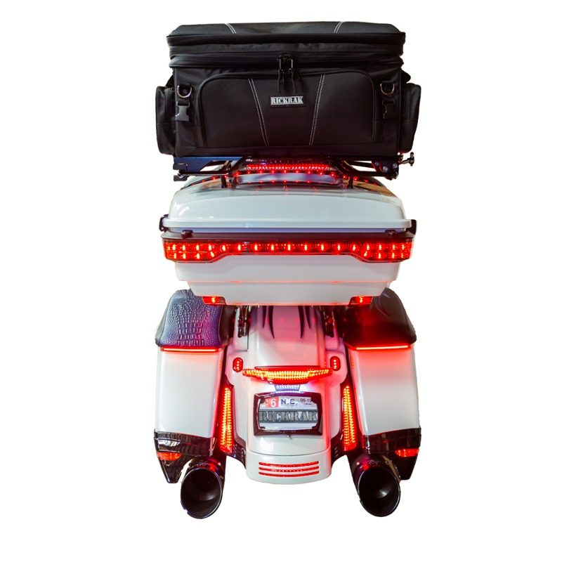 RickRak – Quick Attach Strapless Motorcycle Luggage Solution